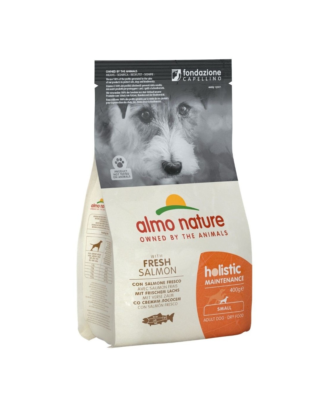 Almo Nature Holistic Dry Dogfood Small Με Σολoμό Και Ρύζι - petfactory.gr